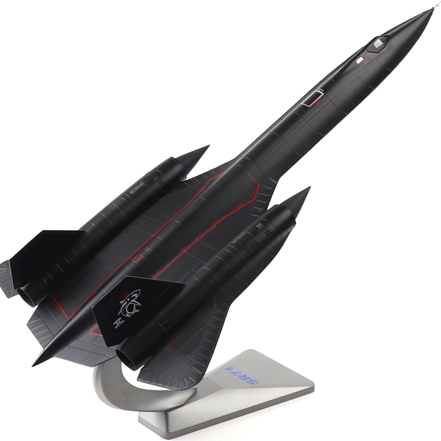 1/72 Scale SR-71a Blackbird Metal Model – Wtytoy