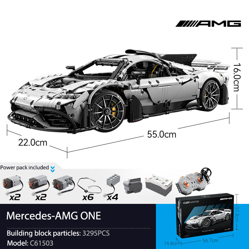 Mercedes-Benz AMG ONE 1:8 scale collectible building block set – Wtytoy